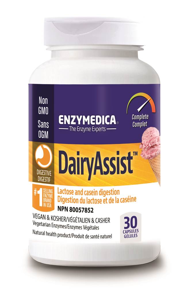 Enzymedica Dairy Assist, 30 caps | Parapharmacy Online Store Canada ...